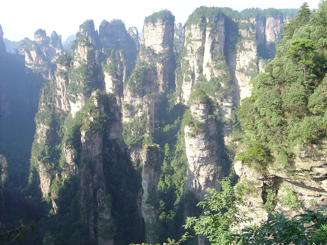 Zhangjiajie National Forest Park: Avatar Mountains of Pandora World