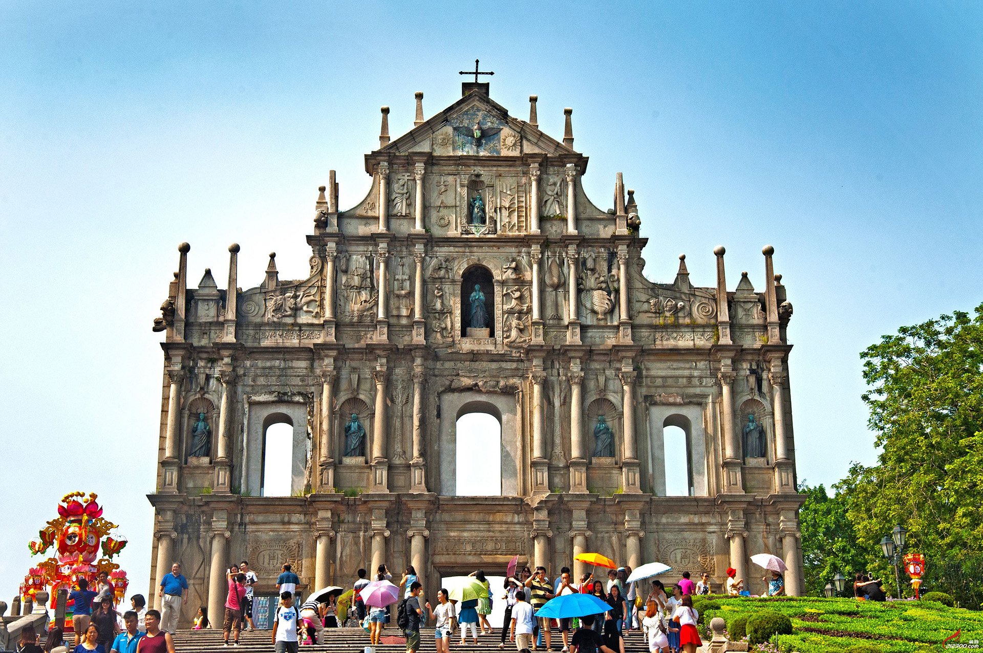 Macau Ruins of St. Paul's - Macau Attractions - China Top Trip
